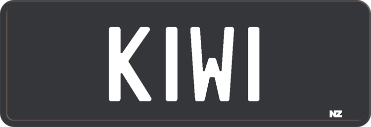 Personalised & Custom Number Plates NZ | KiwiPlates